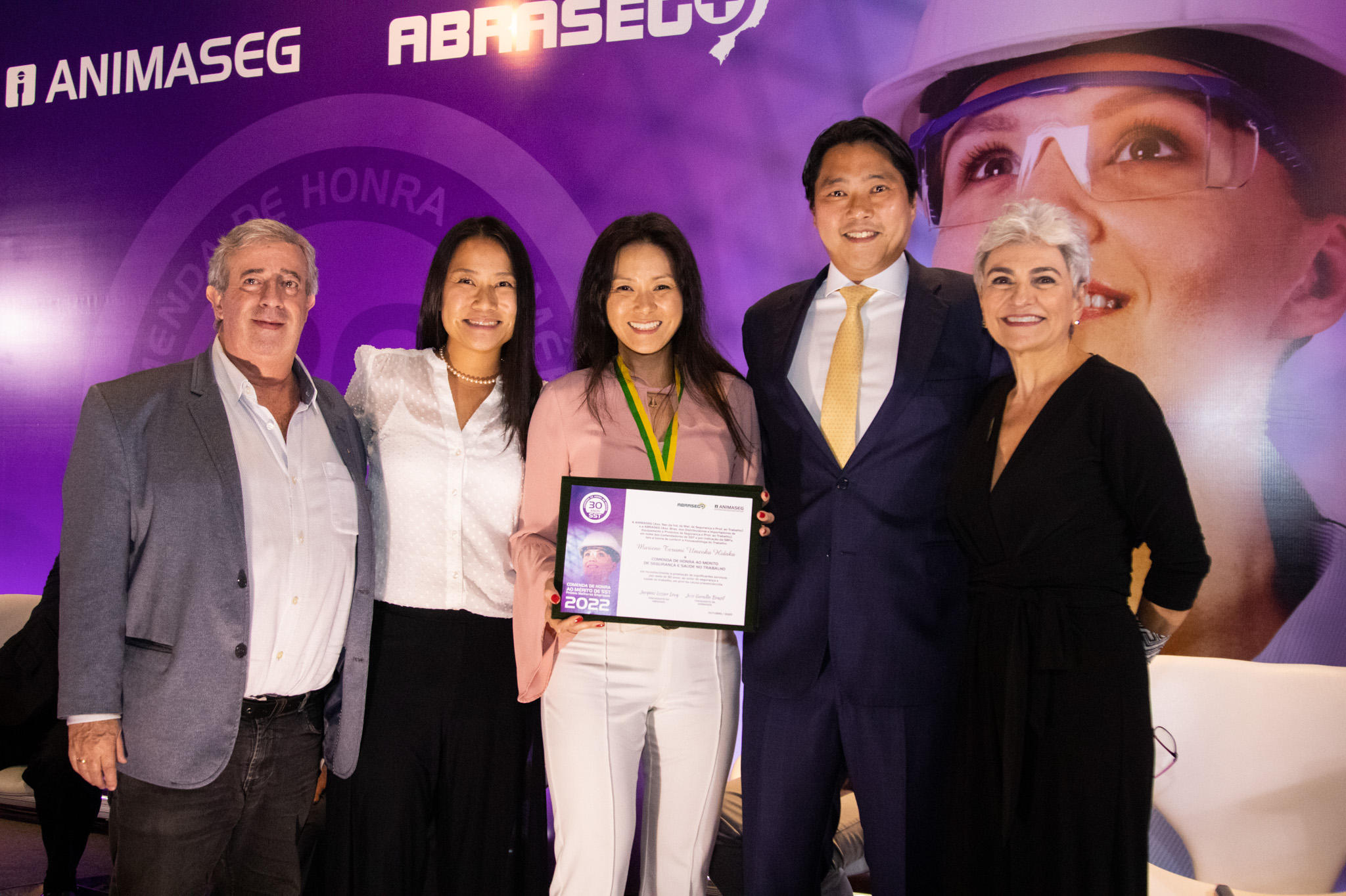 Homenageados de 2022 recebem Comenda de Honra ao Mérito de SST em ...